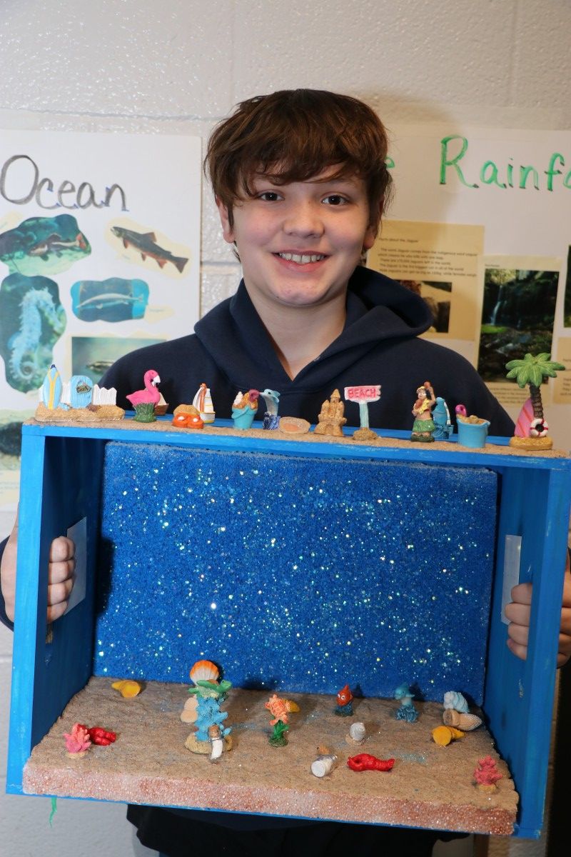 Fostertown 5th Graders Become "Experts" on Ecosystems- News - NECSD